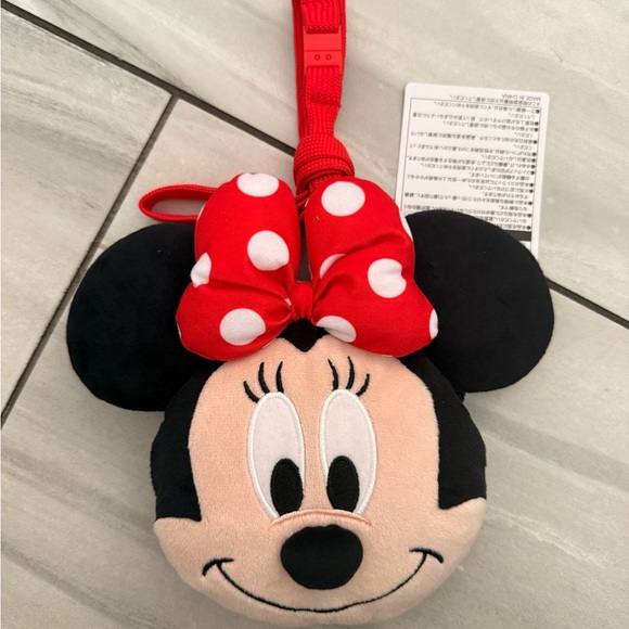 Disney | Accessories | Disney Minnie Mouse Kids Coin Purse Red And ...